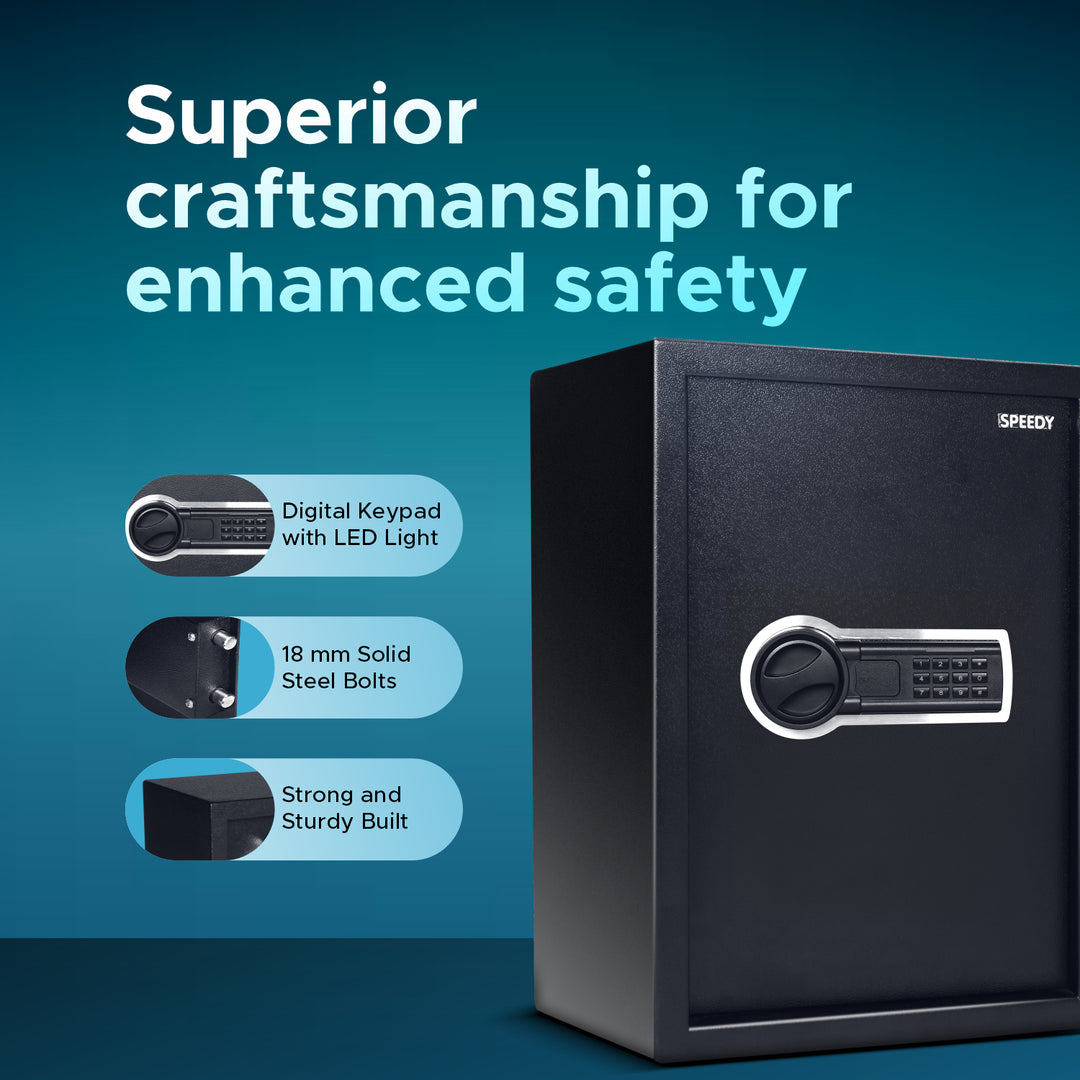 Buy Digital Safe Locker for Home | Biometric & Smart Lockers – Speedy