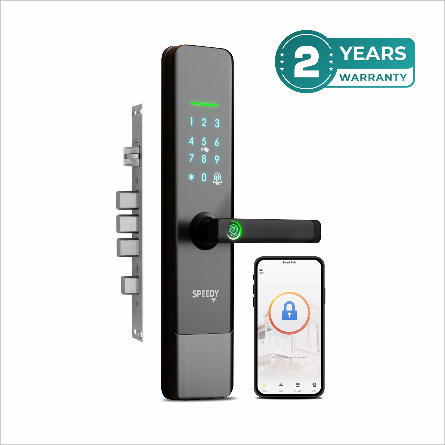 Atom 11 Wi-Fi Smart Door Lock – Speedy