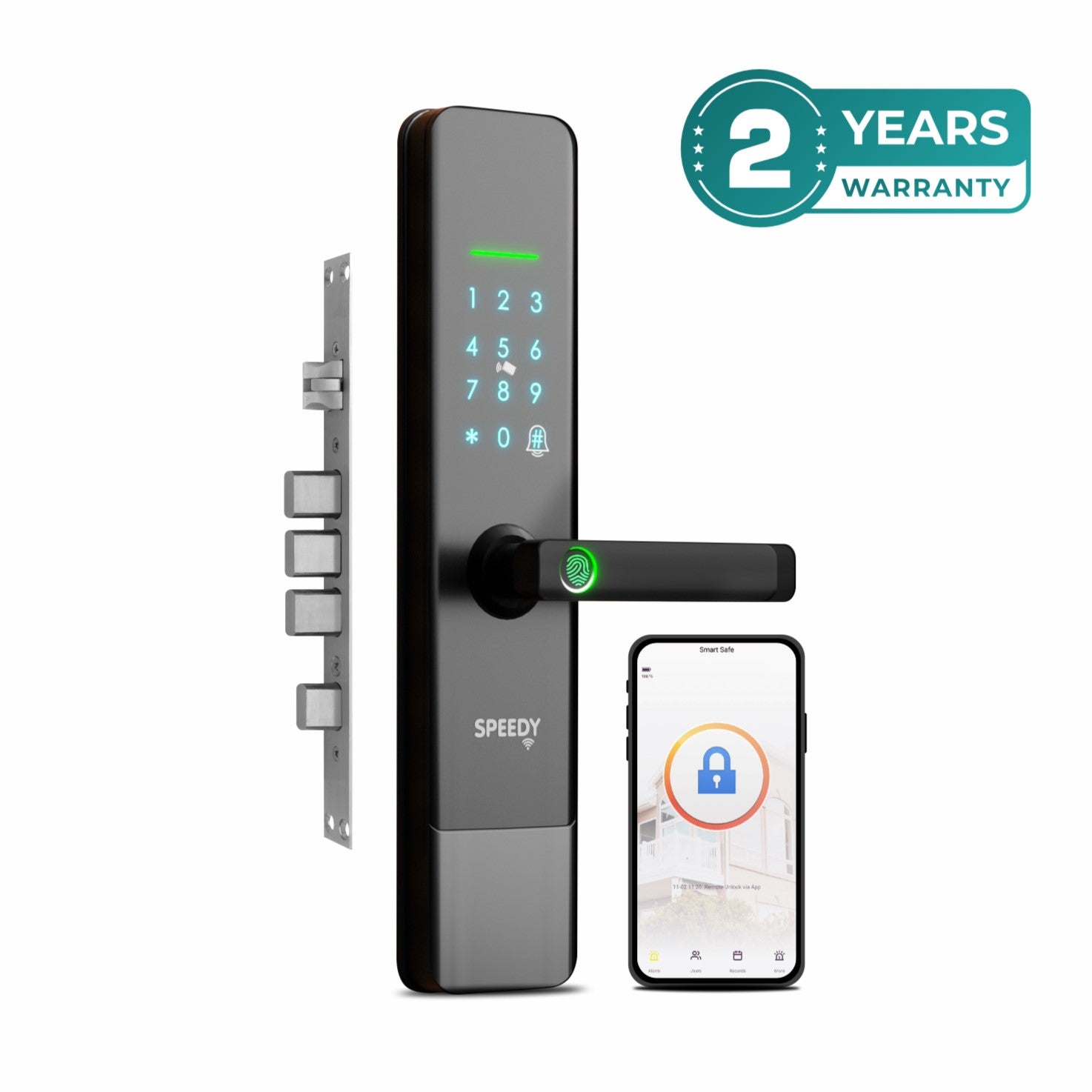 Atom 11 Wi-Fi Smart Door Lock – Speedy