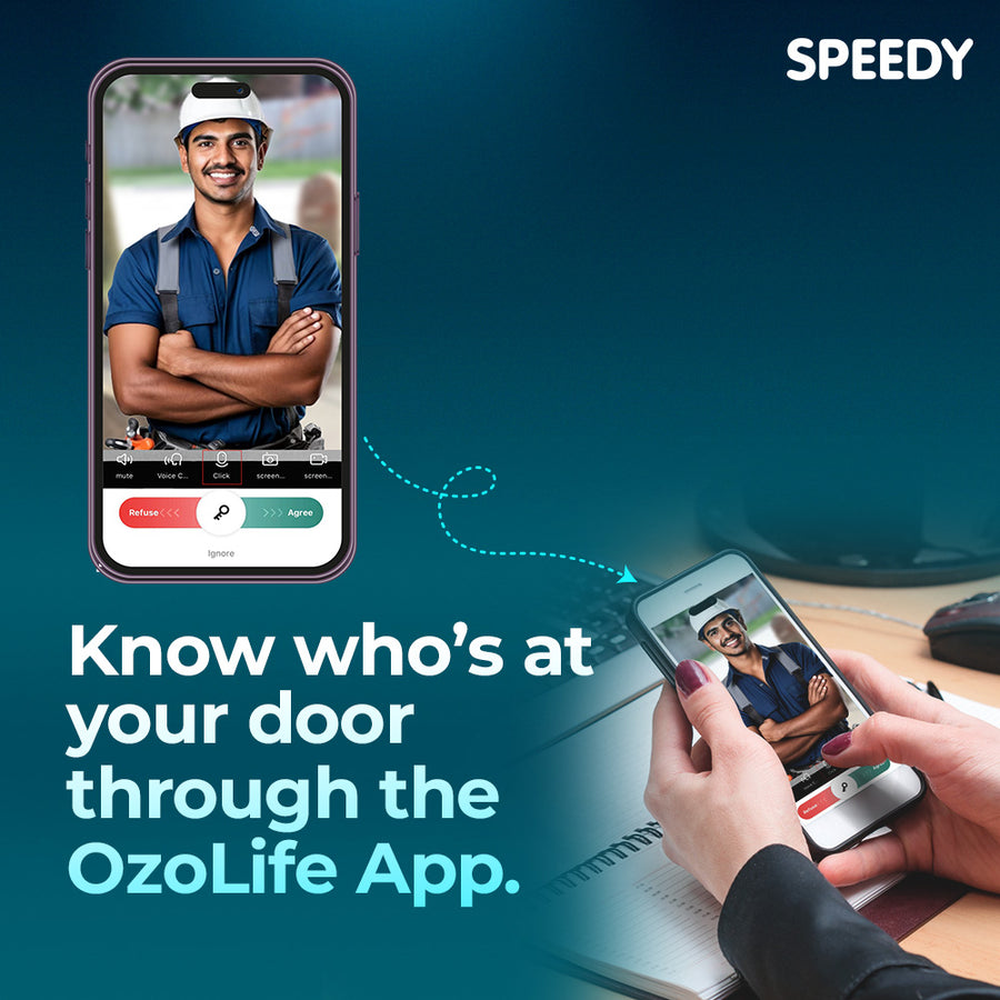 Buy Smart Digital Locks | Biometric Fingerprint Door Locks Online - Speedy