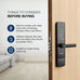 Buy Atom 11 Smart Wi-Fi Door Lock with Fingerprint & OTP – Speedy