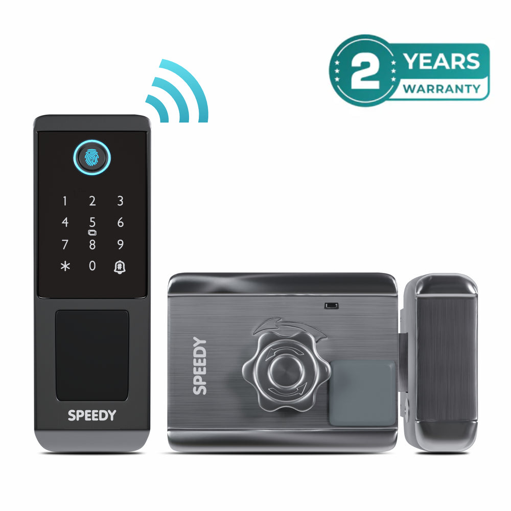 Buy Wi-Fi Rim Lock for Internal Doors Online at Best Price – Speedy