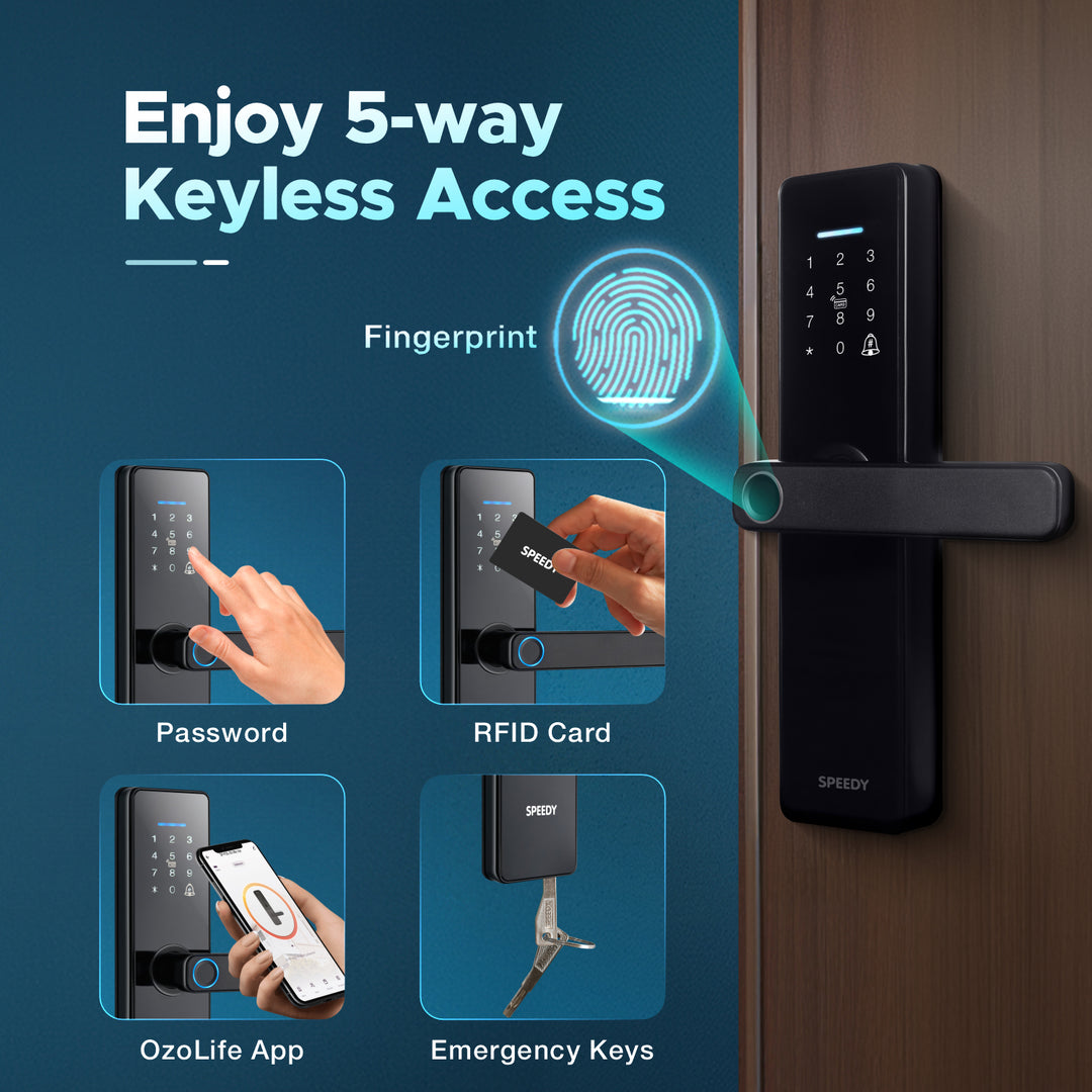 Buy Smart Digital Locks | Biometric Fingerprint Door Locks Online - Speedy